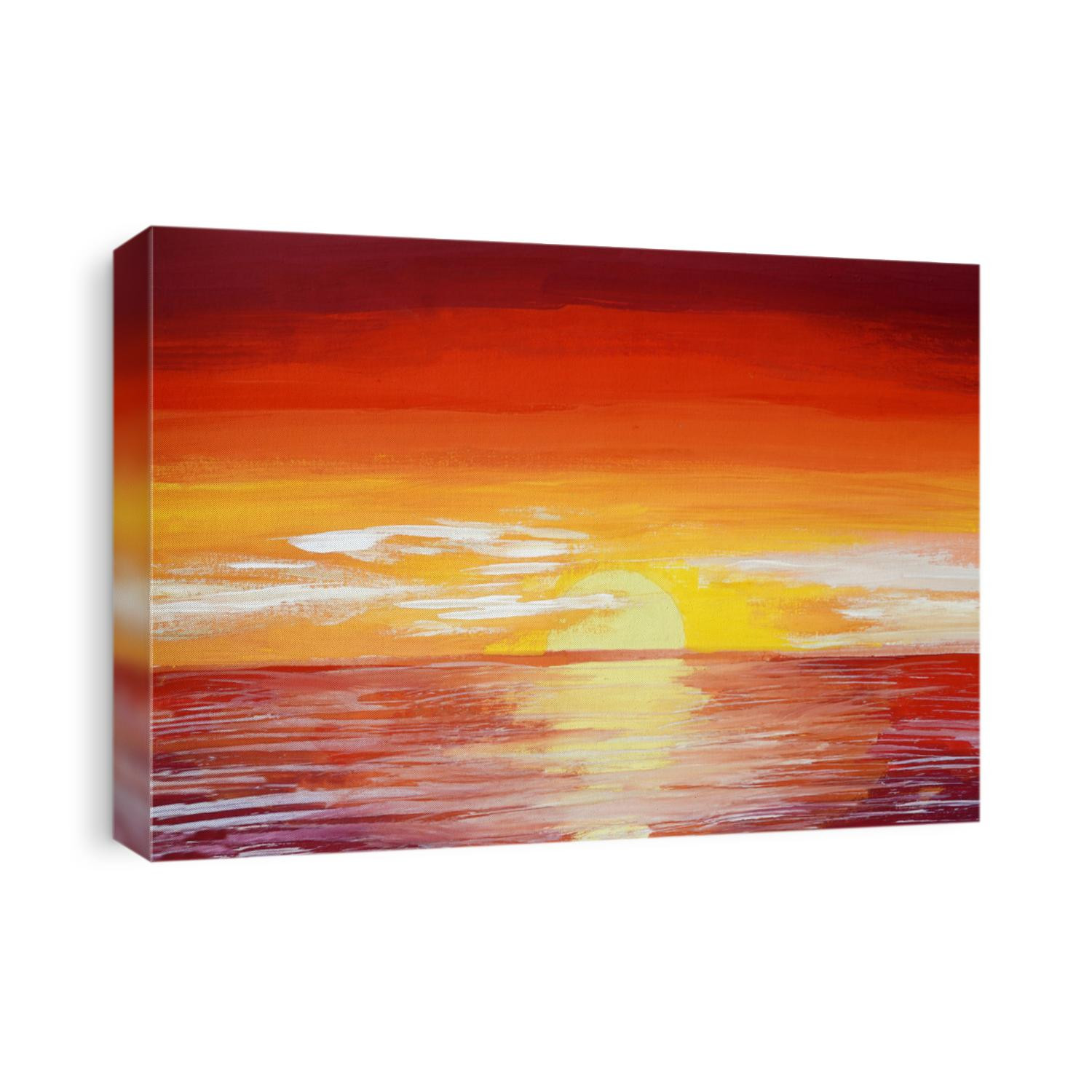 Horizon Sunset Drawing